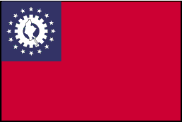 Bandera de Myanmar